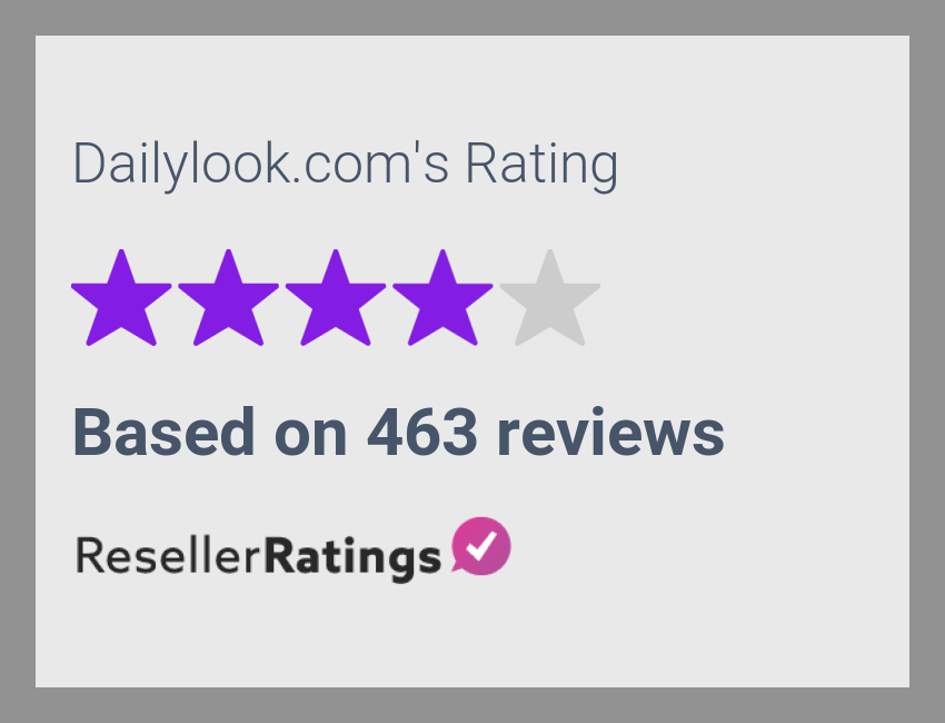 Dailylook.com Reviews | 463 Reviews of Dailylook.com | ResellerRatings