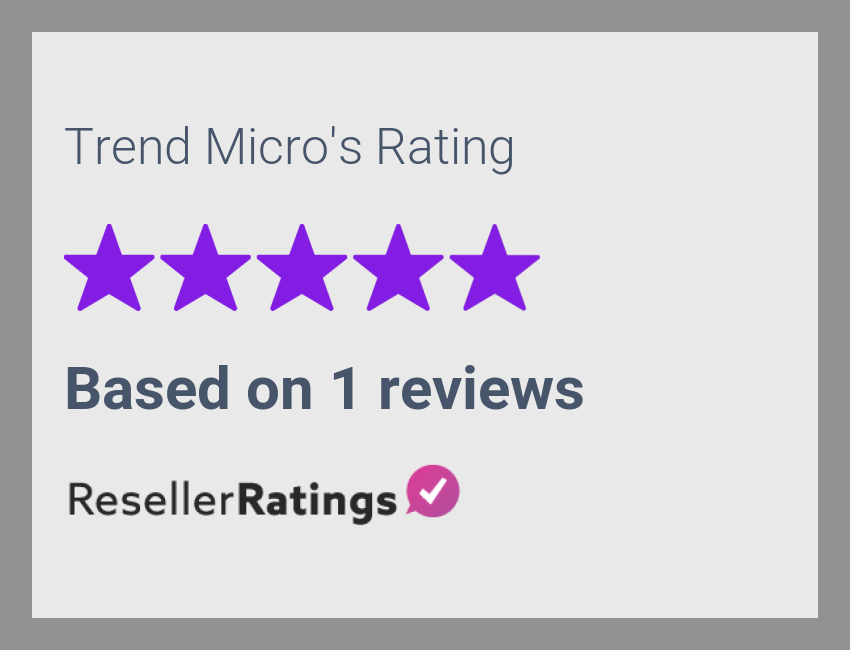 Trend Micro Reviews | 1 Reviews of Trendmicro.com | ResellerRatings