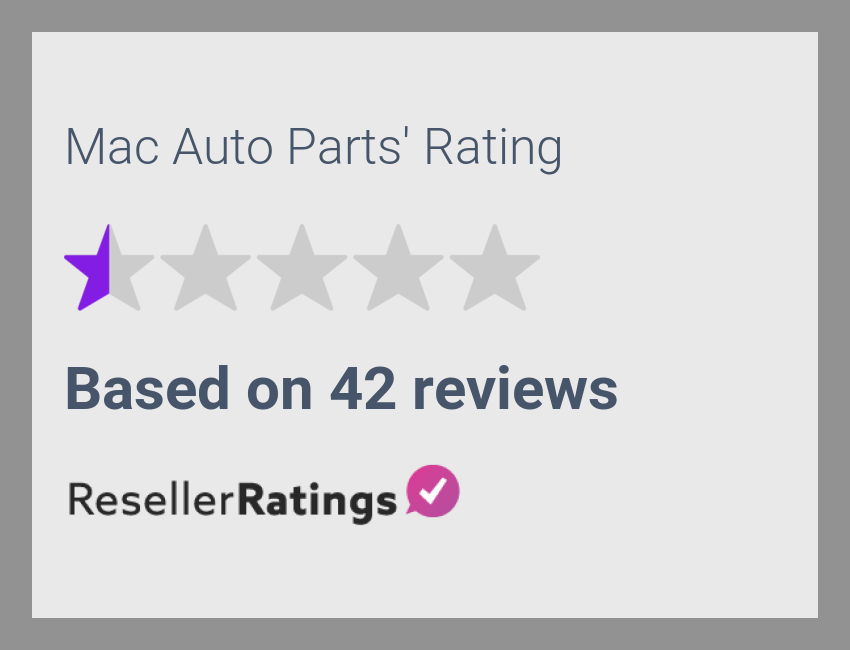 Mac Auto Parts Reviews | 42 Reviews of Macautoparts.net/ | ResellerRatings