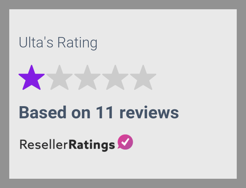Ulta Reviews | 11 Reviews of Ulta.com/ | ResellerRatings