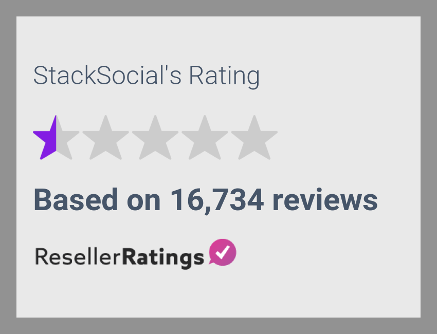 StackSocial Reviews | 16,734 Reviews of Stacksocial.com | ResellerRatings