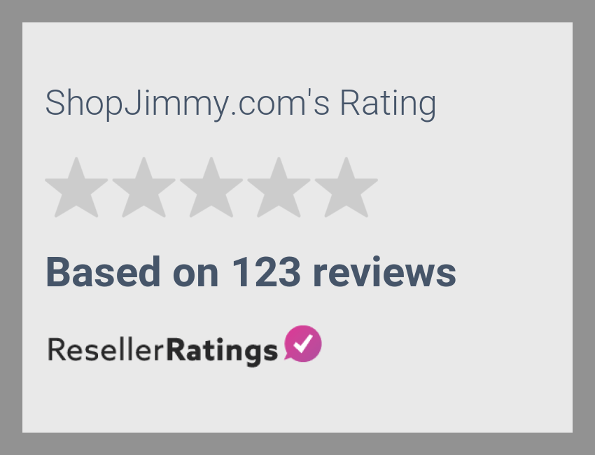 ShopJimmy.com Reviews | 122 Reviews of ShopJimmy.com | ResellerRatings