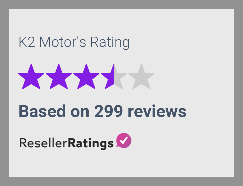 K2 Motor Reviews | 299 Reviews of K2motor.com | ResellerRatings