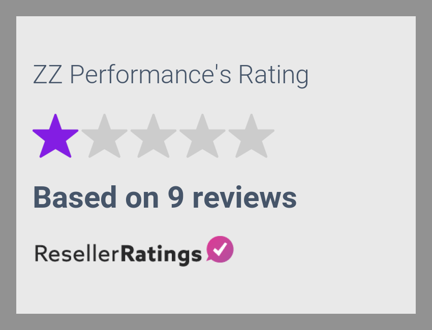ZZ Performance Reviews | 9 Reviews of Zzperformance.com | ResellerRatings