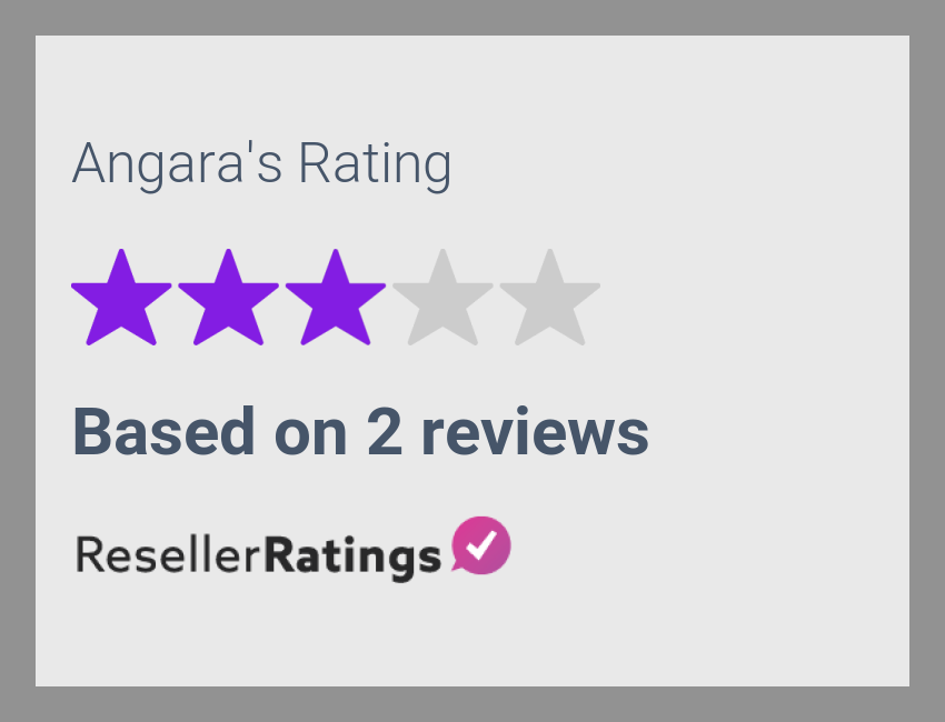 Angara Reviews | 2 Reviews of Angara.com/ | ResellerRatings