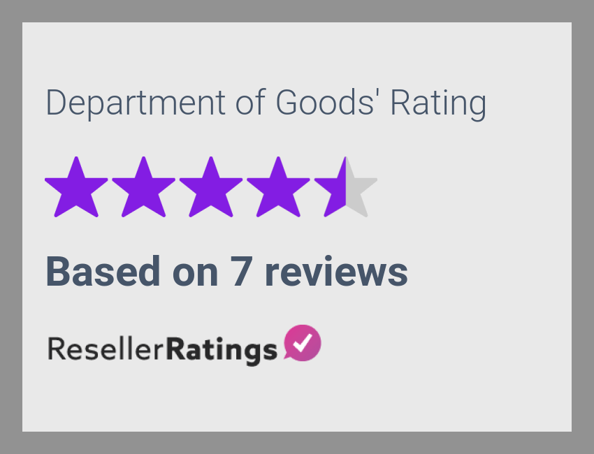 Department of Goods Reviews | 7 Reviews of Departmentofgoods.com ...