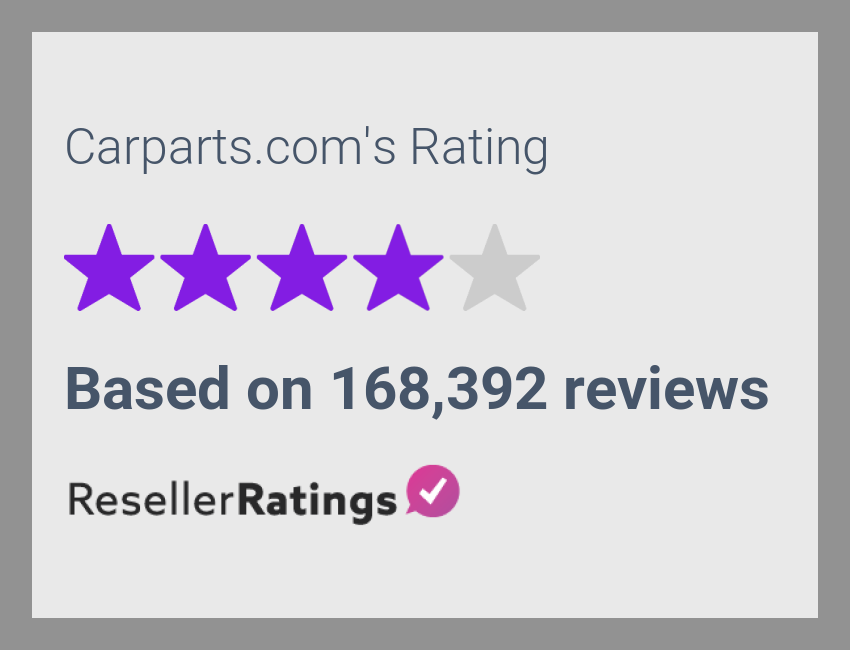 Carparts.com Reviews | 168,387 Reviews of Carparts.com | ResellerRatings