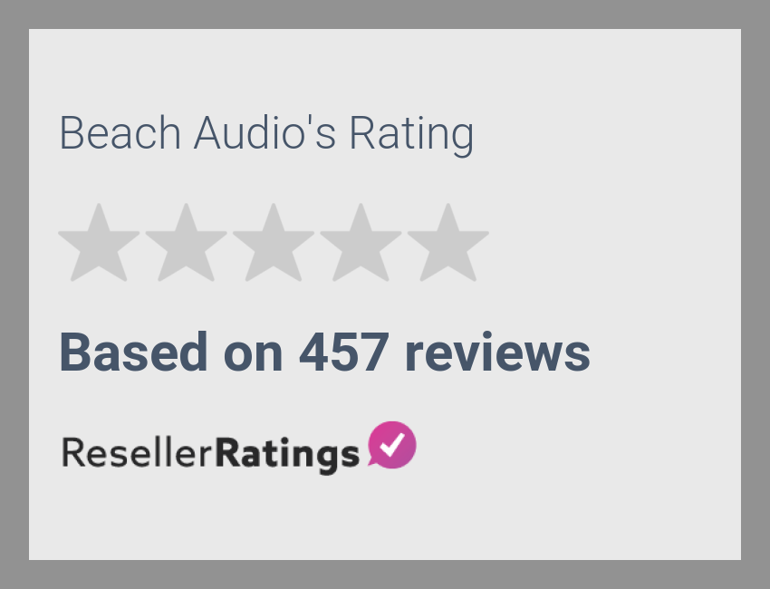 Beach Audio Reviews | 457 Reviews of Beachaudio.com | ResellerRatings