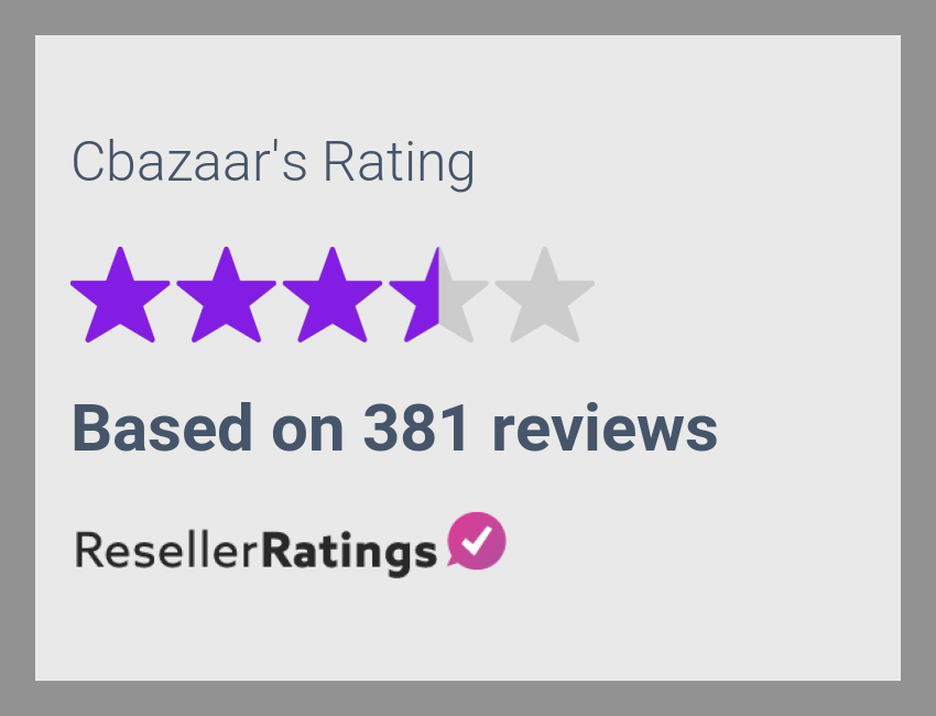 Cbazaar Reviews | 381 Reviews of Cbazaar.com | ResellerRatings