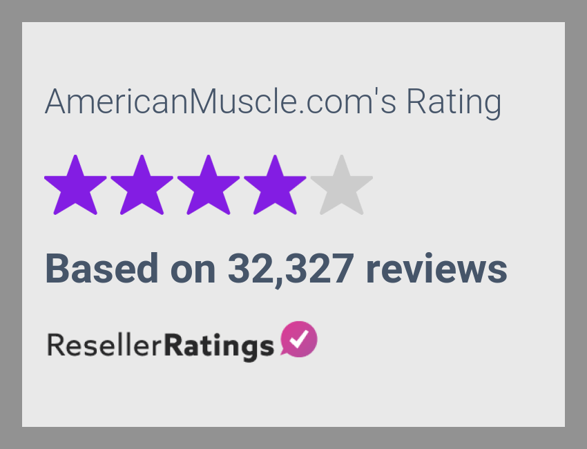 AmericanMuscle.com Reviews | 32,327 Reviews of Americanmuscle.com ...