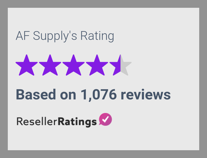 AF Supply Reviews | 1,076 Reviews of Afsupply.com | ResellerRatings
