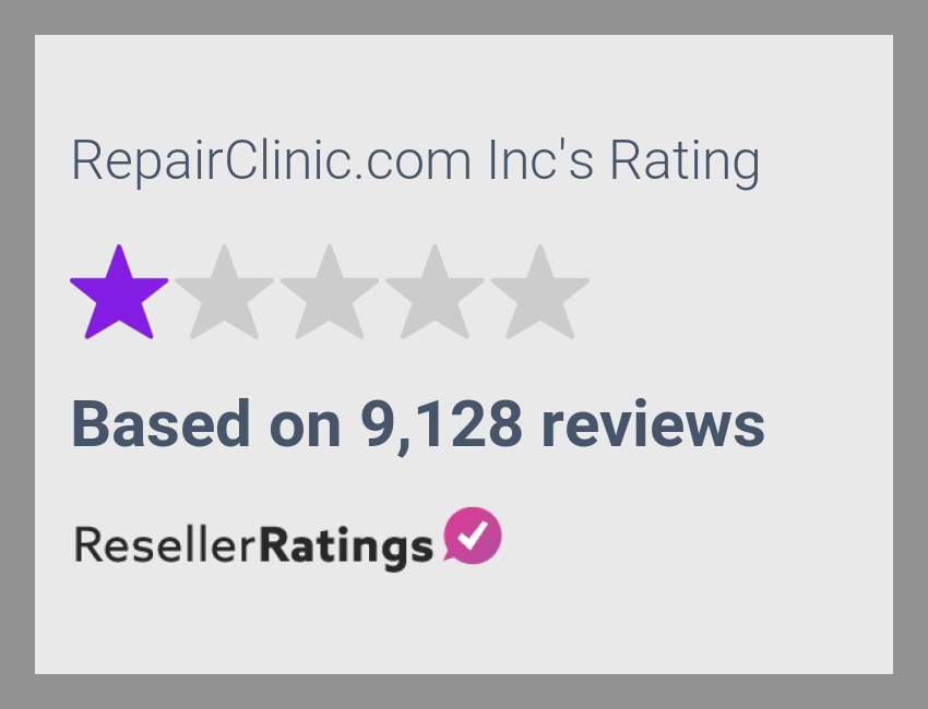 RepairClinic.com Inc Reviews | 9,128 Reviews of Repairclinic.com ...