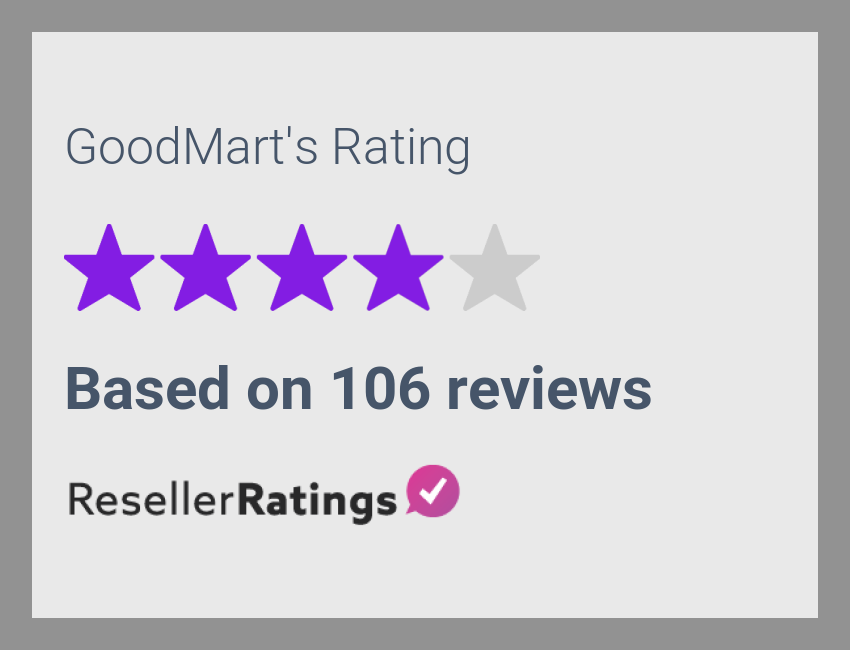 GoodMart Reviews | 106 Reviews of Goodmart.com | ResellerRatings