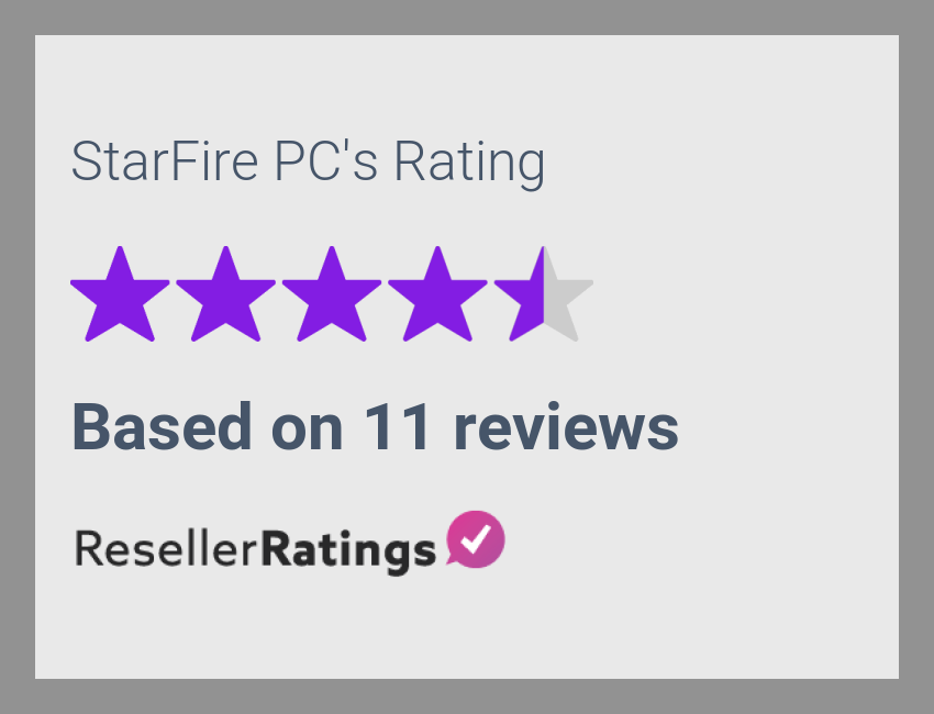 StarFire PC Reviews | 11 Reviews of Starfirepc.com | ResellerRatings