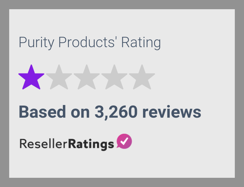 Purity Products Reviews | 3,260 Reviews of Purityproducts.com ...