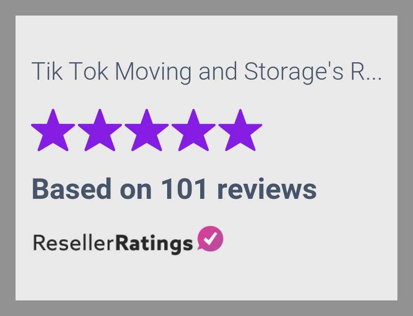Tik Tok Moving and Storage Reviews | 101 Reviews of Tiktokmoving.com ...