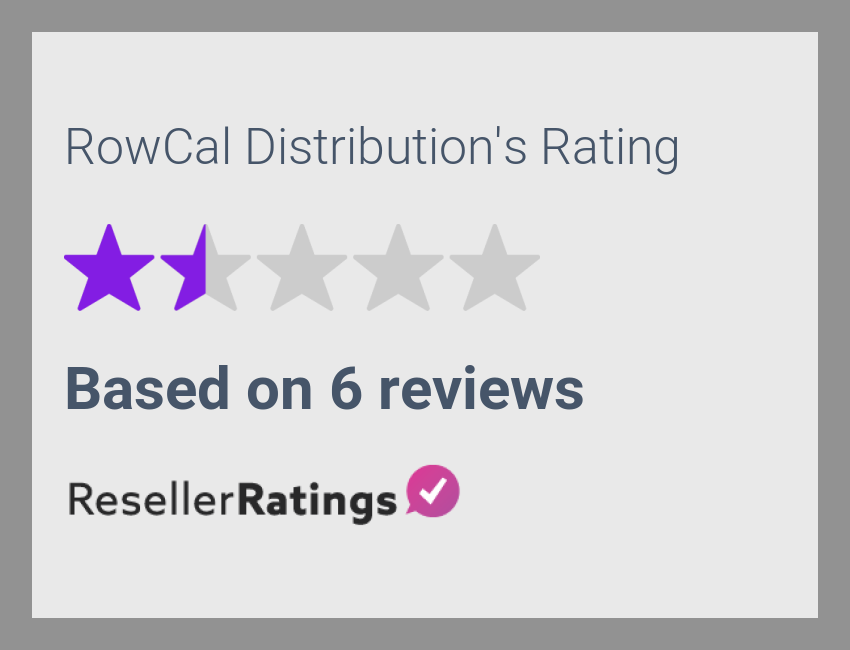 RowCal Distribution Reviews | 6 Reviews of Rowcal.com | ResellerRatings