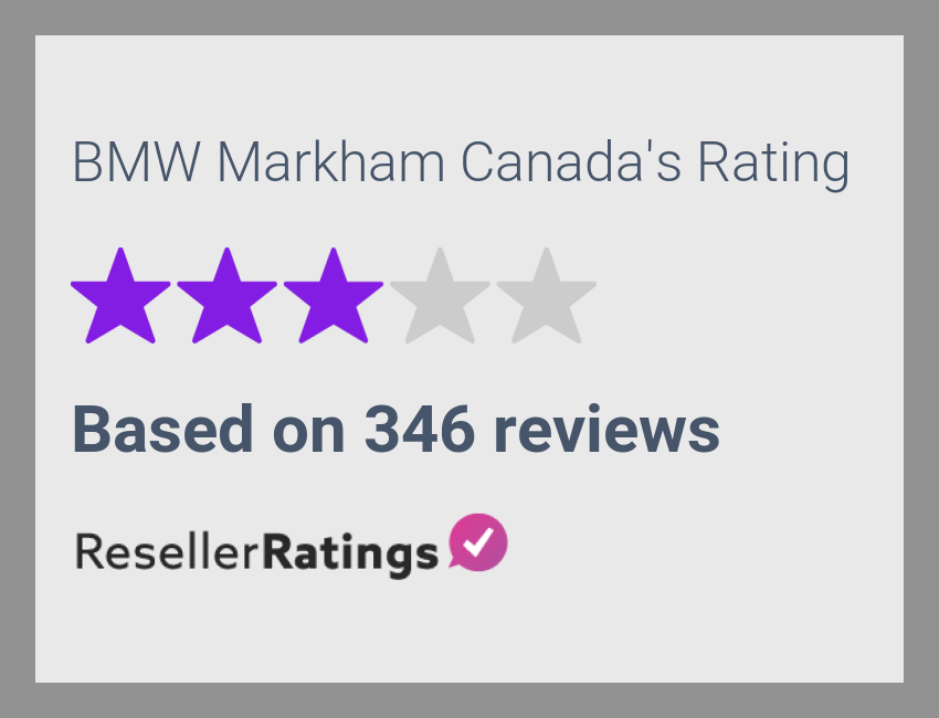 BMW Markham Canada Reviews | 331 Reviews of Shop.bmwmarkham.com ...