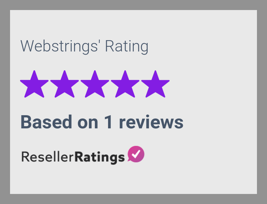 Webstrings Reviews | 1 Reviews of Webstrings.com | ResellerRatings