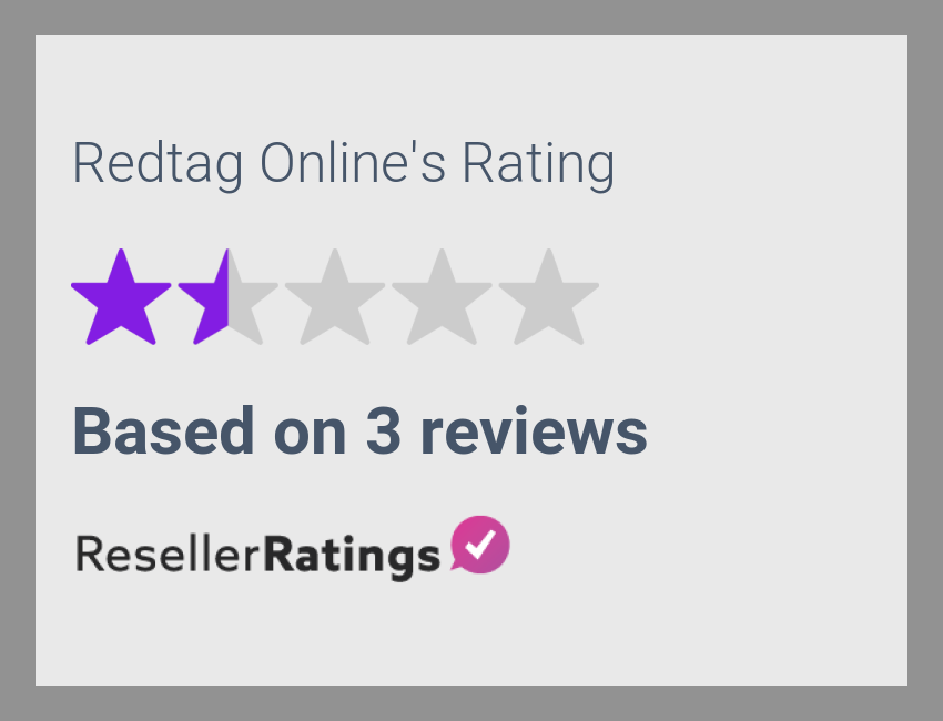 Redtag Online Reviews | 3 Reviews of Redtagonline.com | ResellerRatings