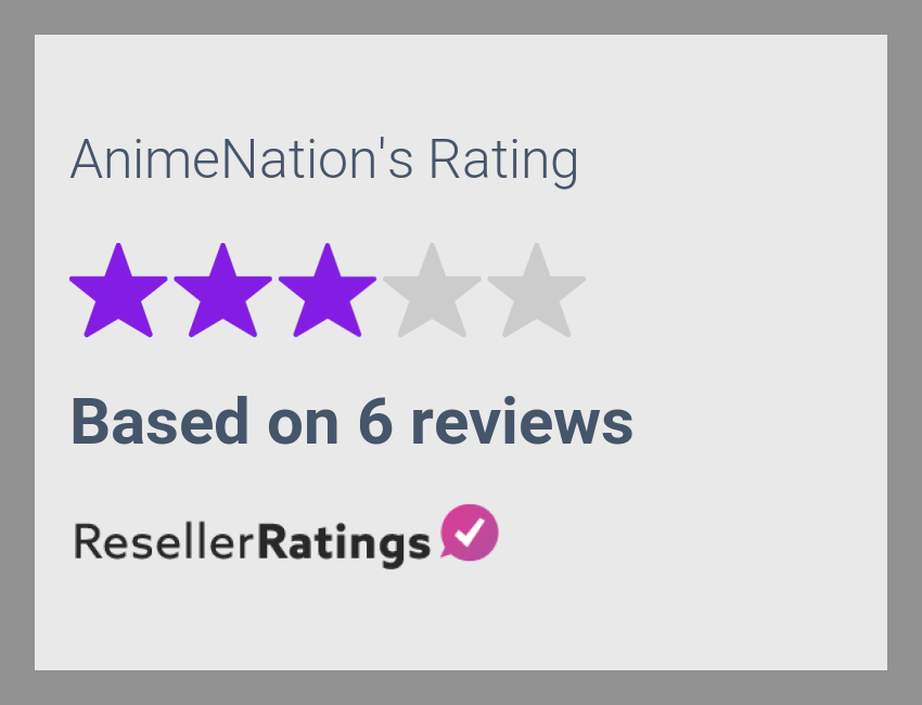 AnimeNation Reviews | 6 Reviews of Animenation.com | ResellerRatings